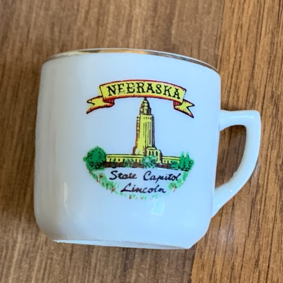 Vintage | Accents | Vintage Nebraska Mini Mug | Poshmark